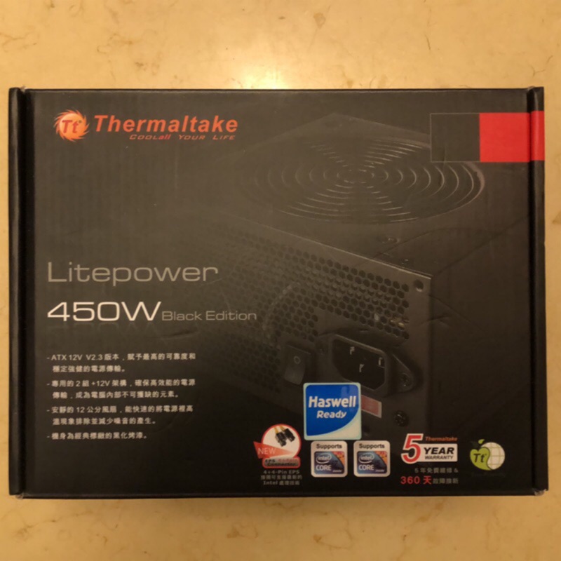 Thermaltake Litepower 450W Black Edition 電源供應器 | 蝦皮購物