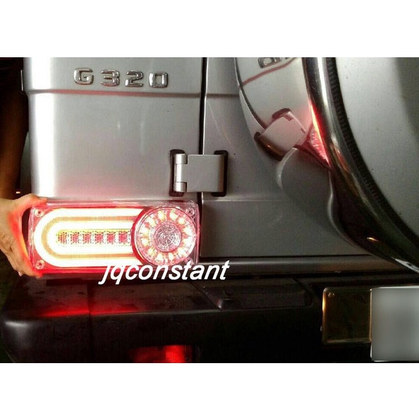 全新賓士 BENZ 89-18 W463 G CLASS LED尾燈 燻黑 紅白 晶鑽 台灣製造 | 蝦皮購物