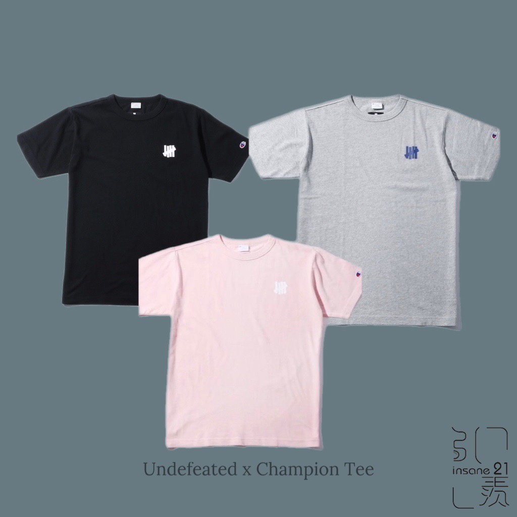 UNDEFEATED LOGO UNDF CHAMPION 柵欄 T-SHIRT 字體 美牌 男女【Insane-21】 | 蝦皮購物