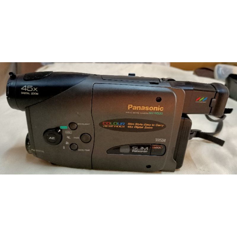 Panasonic VHS-C Movie Camera NV-R500 | 蝦皮購物