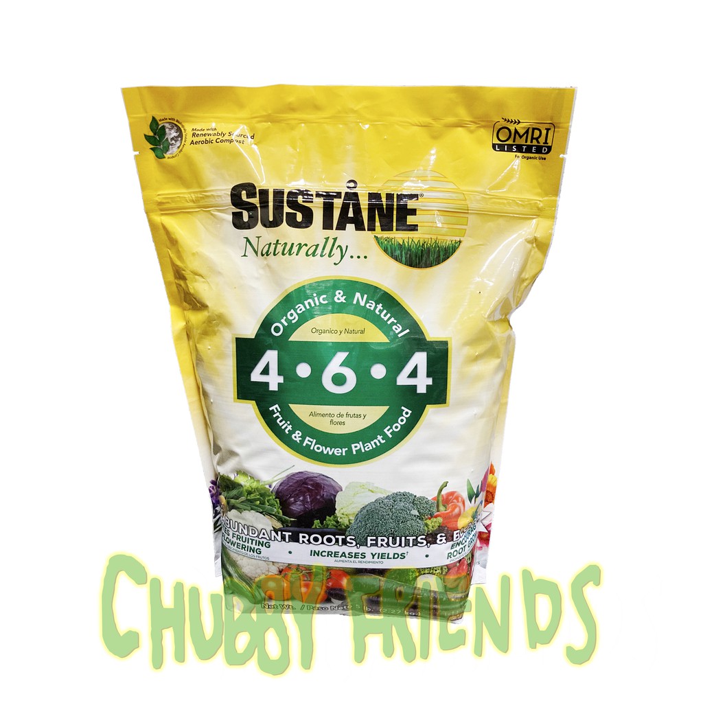 美國 sustane 固根強本 4-6-4 蔬果有機肥 omri 美國有機認證 緩釋肥 | BeeCost