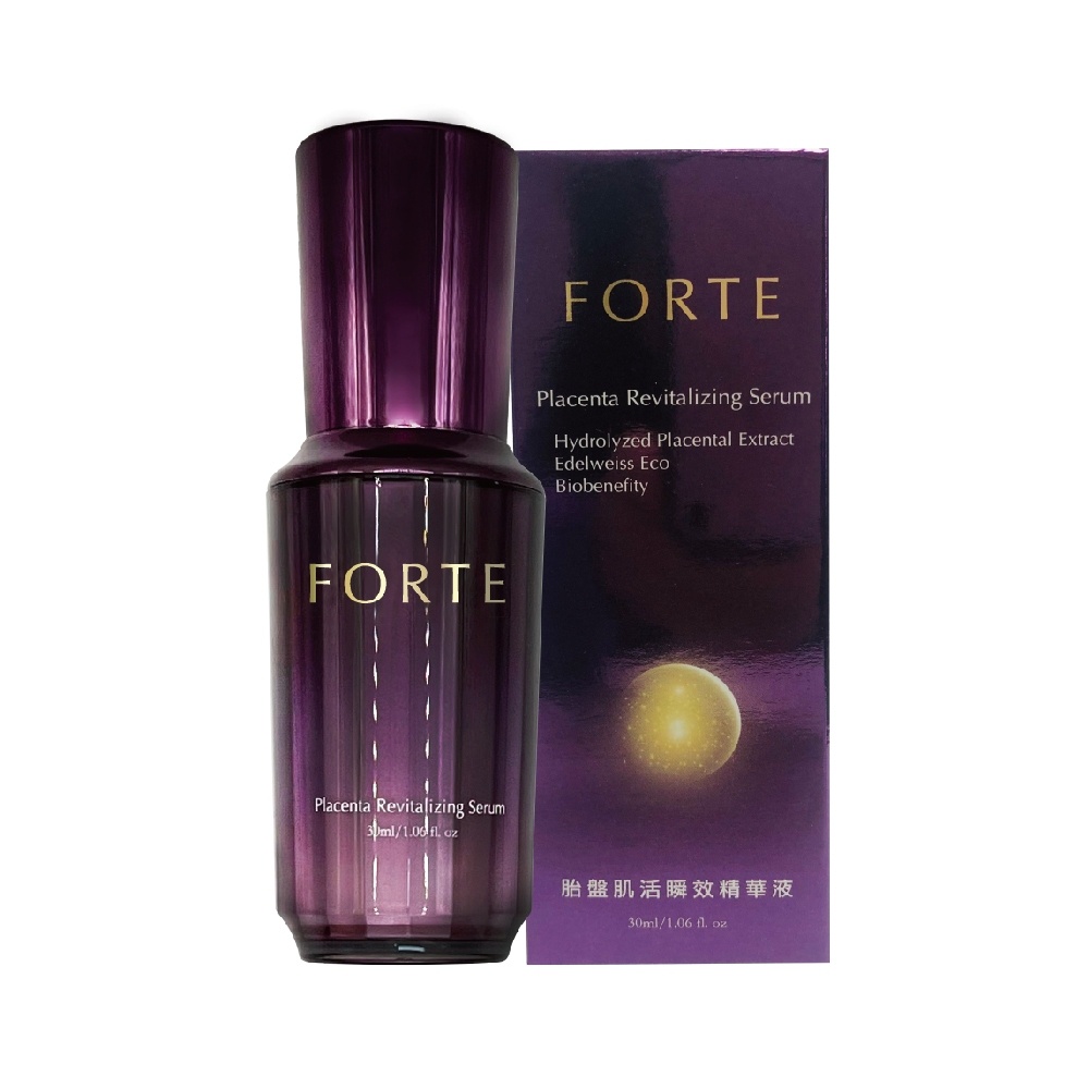 【美麗天天go】FORTE 胎盤肌活瞬效精華液(30ml/瓶) | 蝦皮購物