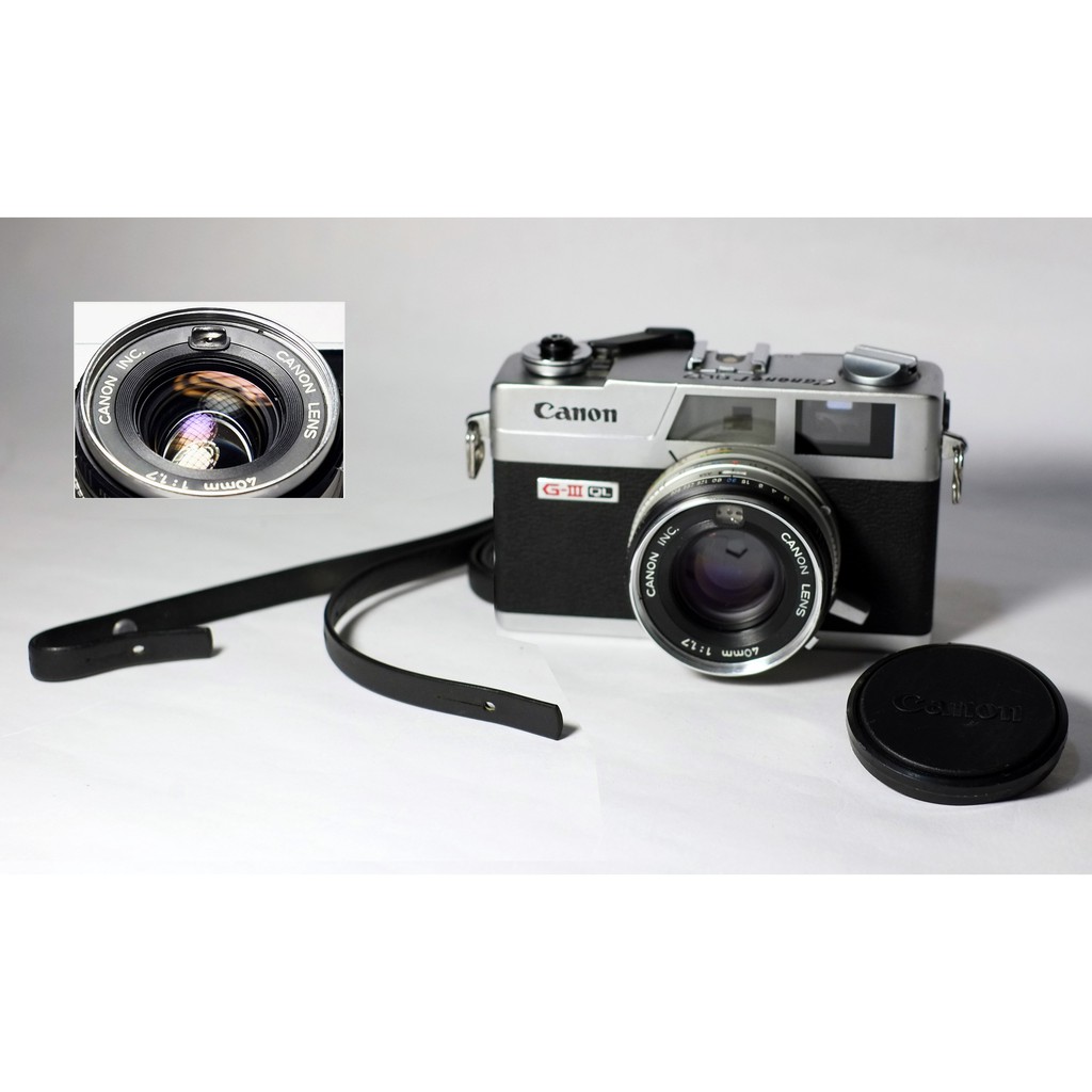 [ 慢調思理 ] 經典美品 CANON QL17 GIII (RF七劍) 40mm f1.7 鏡頭乾淨無黴 | 蝦皮購物