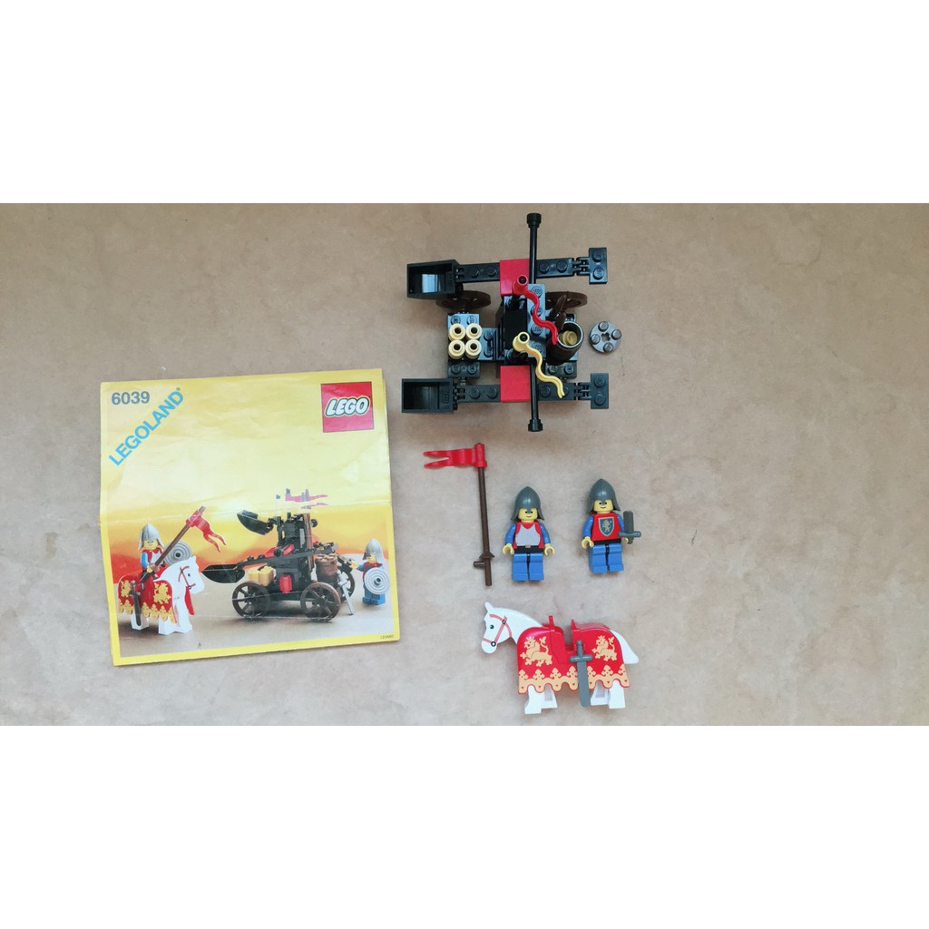 樂高 Lego 6039 雙臂投石車 (獅國可參考) | 蝦皮購物