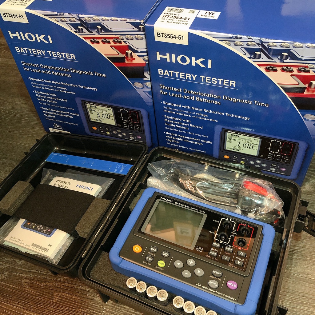 【全電行】HIOKI 專賣│全新產品 BT3554-51 電池內阻計 帶引腳類型導線 9465-10 | 蝦皮購物