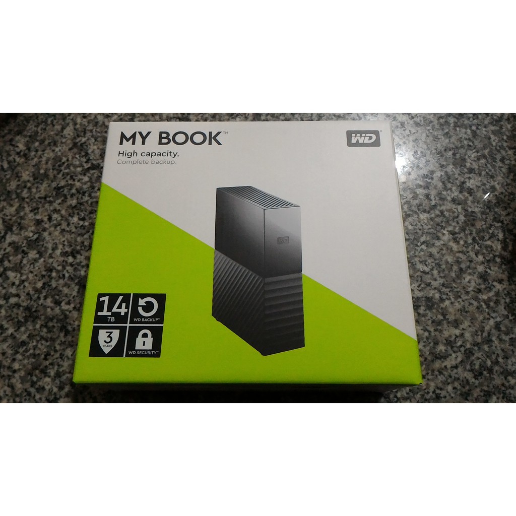 含稅開發票 WD My Book 14TB 14T 3.5吋 外接硬碟 台灣公司貨 | 蝦皮購物