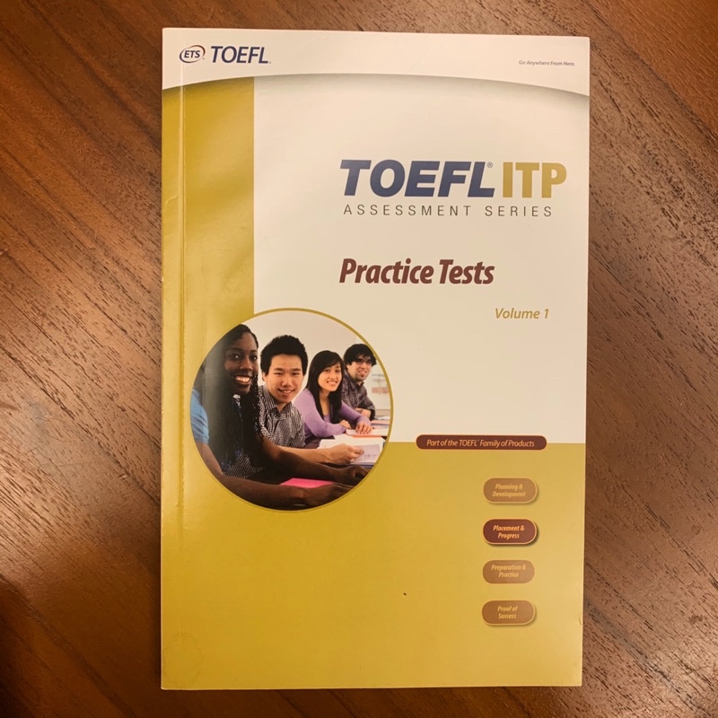 Toefl Itp Practice Test Volume 1 蝦皮購物