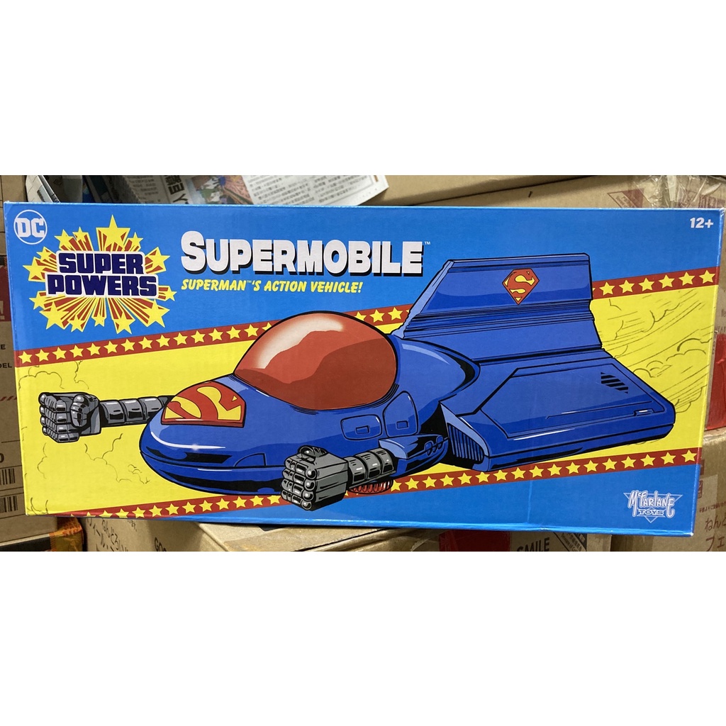 全新現貨 麥法蘭 DC Super Power 5吋 超人戰機 超人 可動完成品 | 蝦皮購物