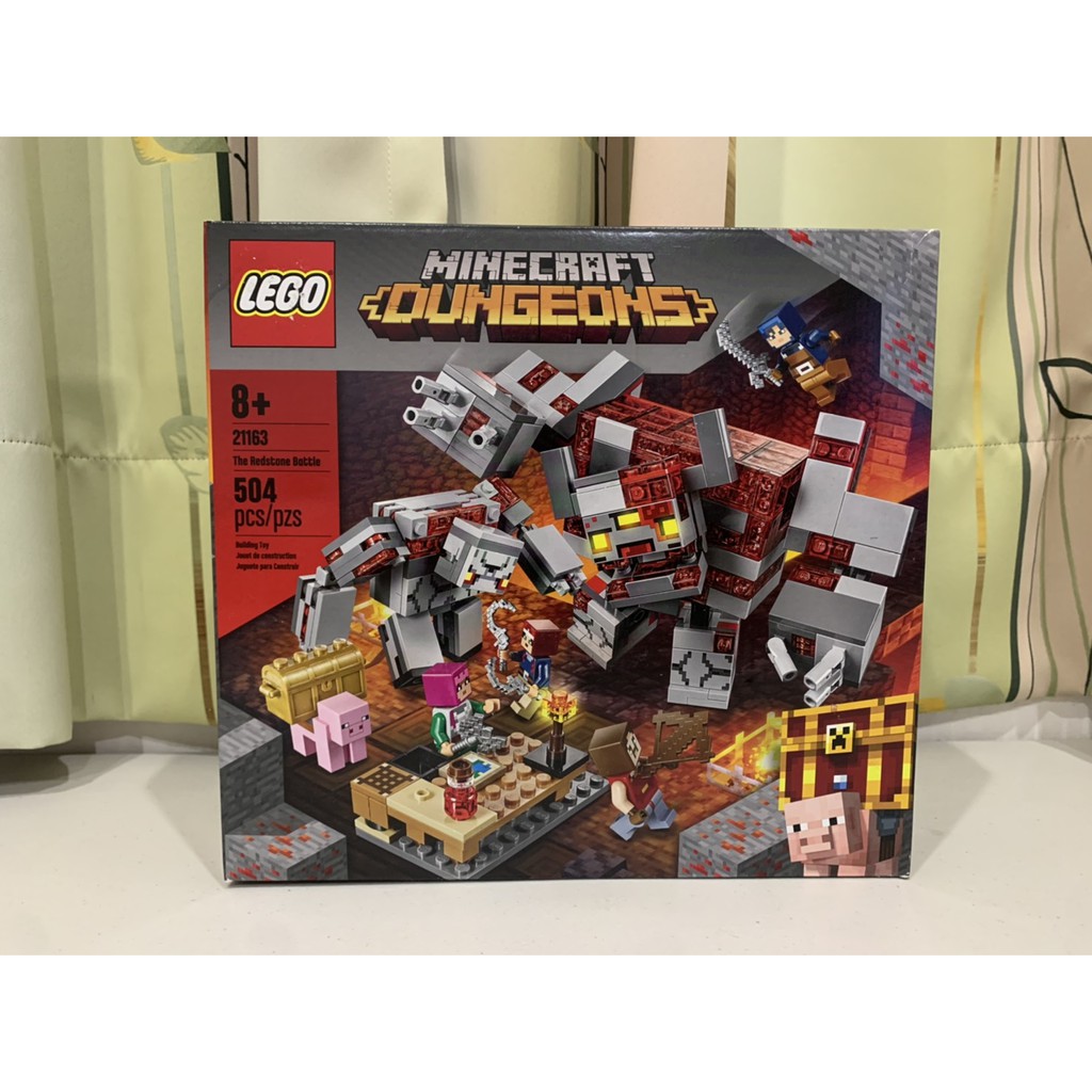★董仔樂高★ LEGO 21163 創世神 Minecraft 紅石之戰 全新現貨 | 蝦皮購物