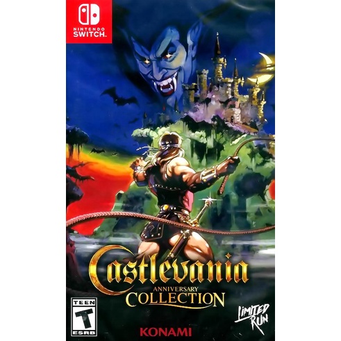 【全新未拆】任天堂 SWITCH NS 惡魔城 合輯 合集 週年收藏集 CASTLEVANIA 日文版 英文版 台中 | 蝦皮購物