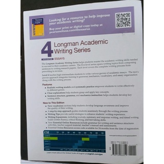 4 Longman Academic Writing Series (fifth edition ) | 蝦皮購物