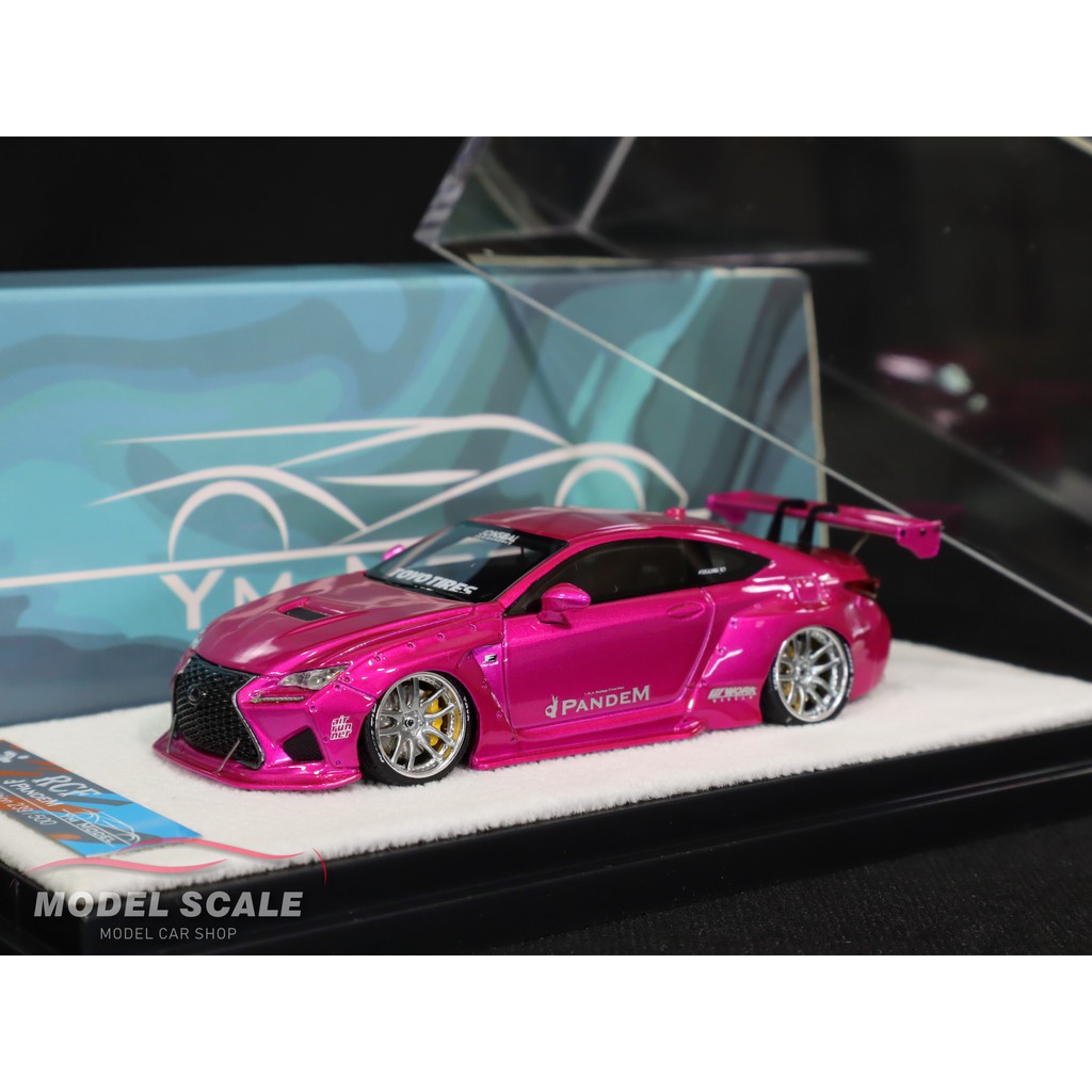 【模例】YM Model 1/64 LEXUS RCF PANDEM 電光粉 限量500台 | 蝦皮購物