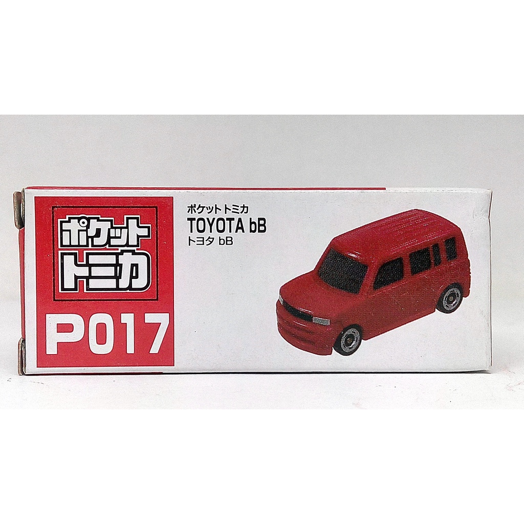 TOMY TOMICA 扭蛋車 P017 P017 豐田 TOYOTA bB 紅 | 蝦皮購物