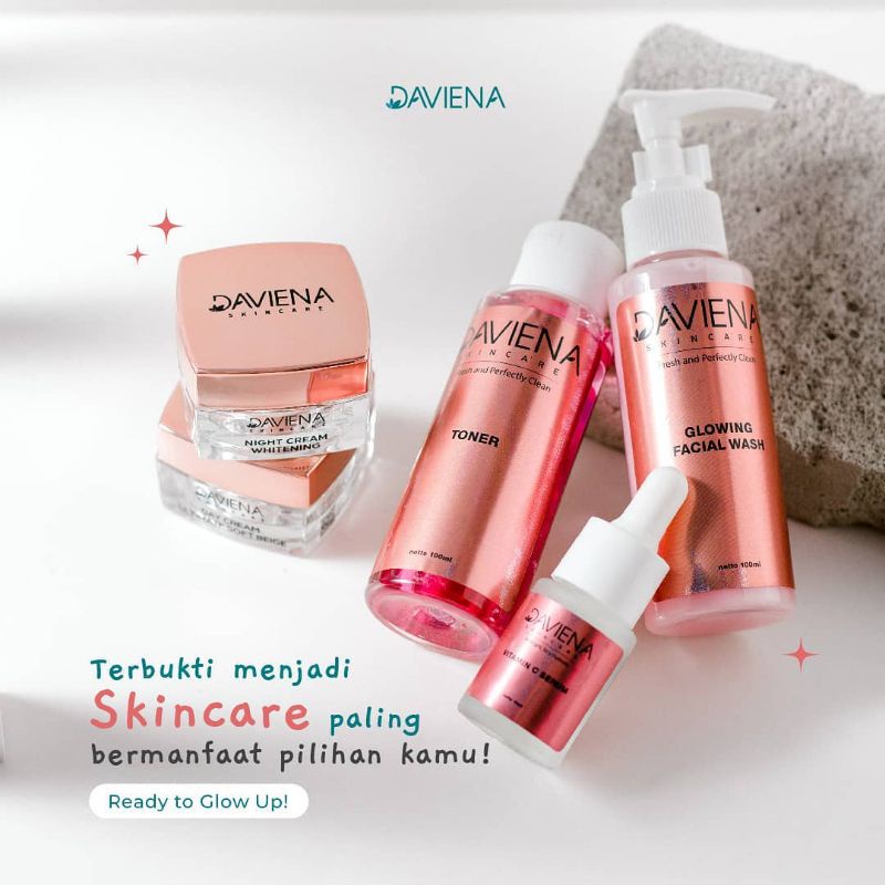 DAVIENA SKINCARE [ GLOWING SERIES ] | 蝦皮購物