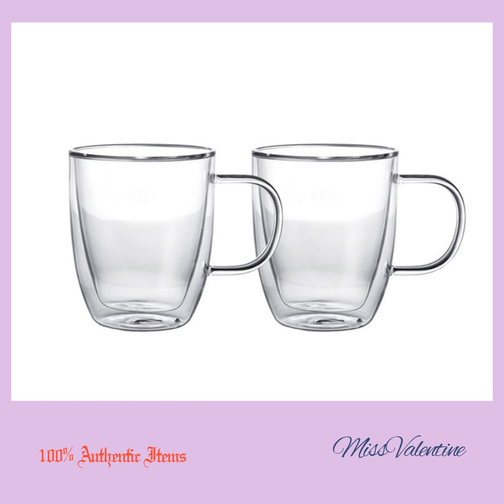 [CASA MUUTTI] Double Glass Mug 310ML Set of 2P | 蝦皮購物