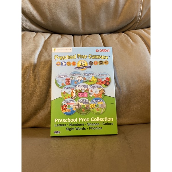 Preschool prep dvd 美國學前準備系列 10 Dvd | 蝦皮購物