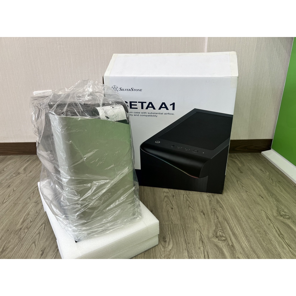 全新 台灣公司貨 銀欣 SETA A1 SEA1SB-G 鋁面板鋼製機身ATX中塔式機殼 含稅 | 蝦皮購物