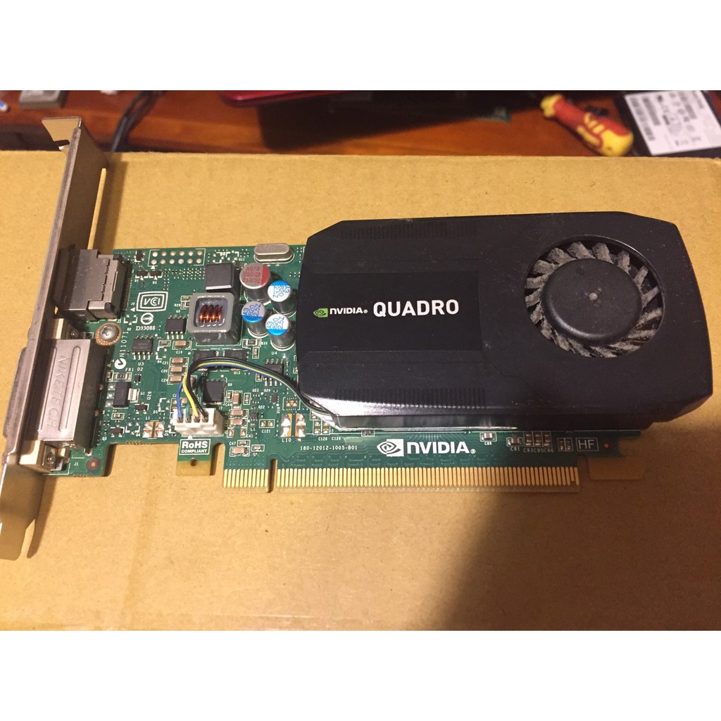 nVIDIA Quadro K600 600 繪圖卡 DP DVI | 蝦皮購物