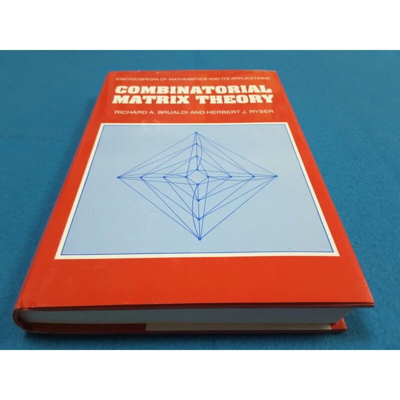Combinatorial Matrix Theory/Richard Brualdi | 蝦皮購物