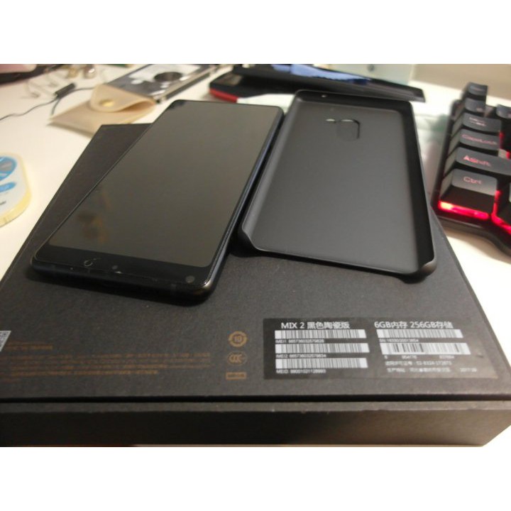 小米 MIX2 全面屏 (6G+256G) 黑色 5.99吋 非台版 | 蝦皮購物