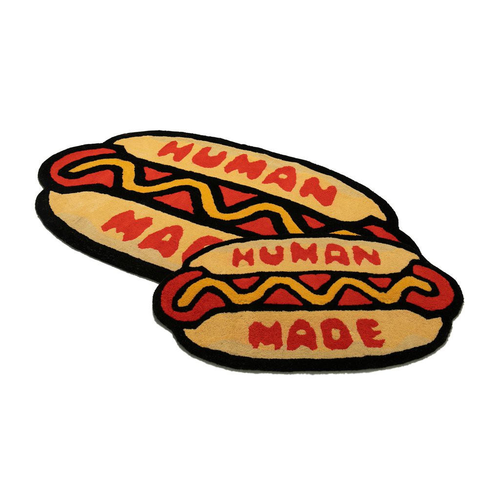 44％割引人気が高い HUMAN MADE HOT DOG RUG LARGE ラグ ラグ/カーペット/マット-OTA.ON.ARENA.NE.JP