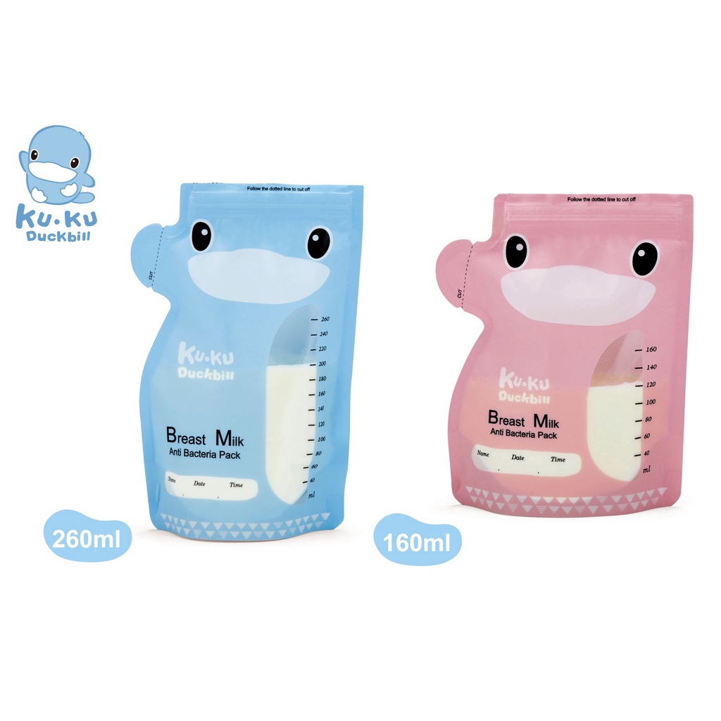 酷咕鴨Kuku - 雙出口立體母乳保鮮袋160ml(25入)的價格推薦 - 2025年7月 | 比價比個夠BigGo