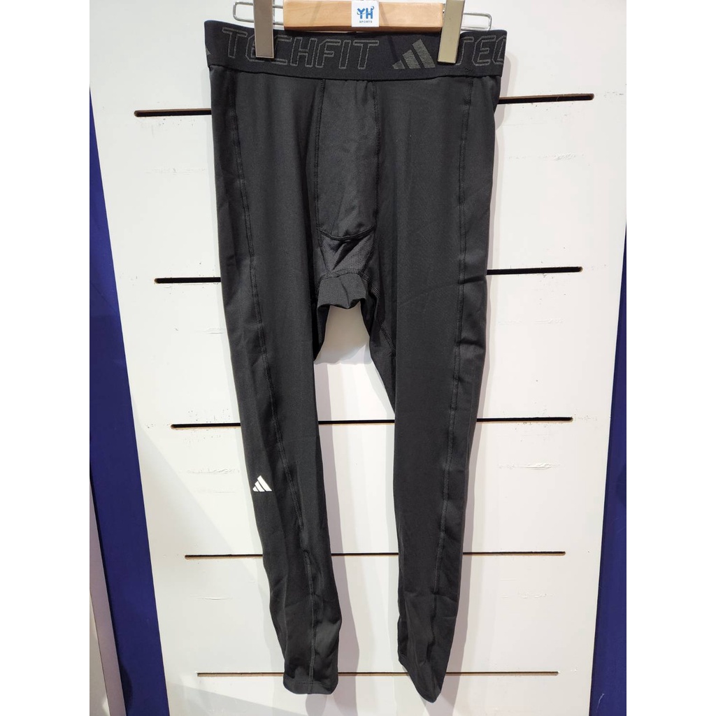 【ADIDAS】TECHFIT 男款緊身褲 專業運動 訓練 黑色 - HM6061 | 蝦皮購物