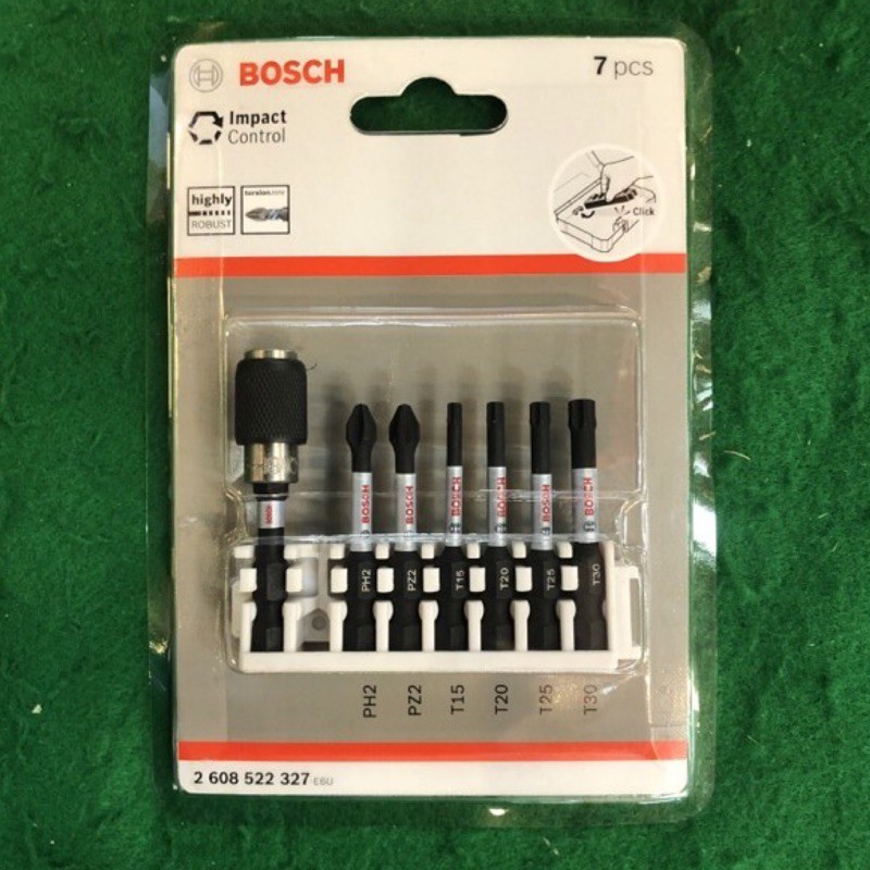 含税 50m/m 7件組 2608522327高扭力起子頭組 台灣原廠公司貨 PH2 正品 博世 | 蝦皮購物