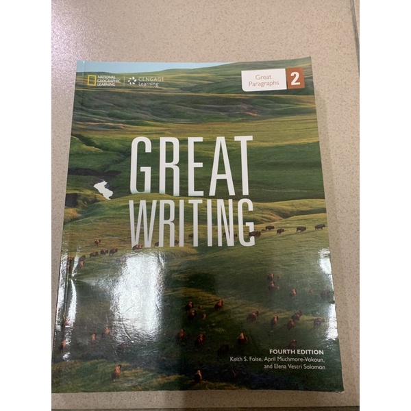Great writing2 寫作課本 | 蝦皮購物