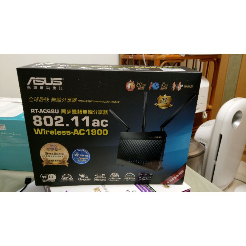 Asus RT-AC68U C1版本 無線AP | 蝦皮購物