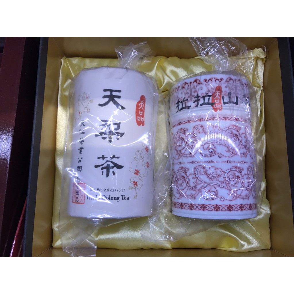 【澄韻堂】天仁茗茶-拉拉山茶/75克+天梨茶/75克, 禮盒/(150克)/盒, 附禮盒提袋, 節慶送禮伴手禮 | 蝦皮購物