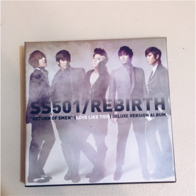 SS501 Rebirth 台壓版 專輯 | 蝦皮購物