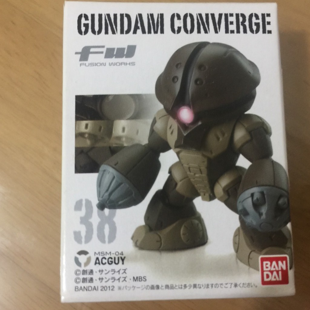 FW CONVERGE GUNDAM 鋼彈 SD NO.38 ACGUY 亞凱 | 蝦皮購物