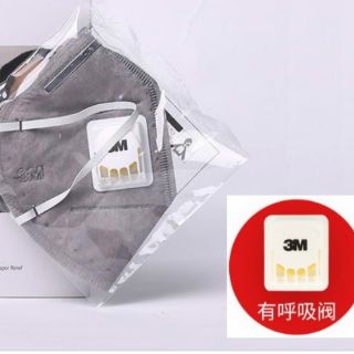 3M 9041V耳掛式！呼吸閥口罩 防PM2.5 n95 口罩/n90口罩 台灣公司貨！ | 蝦皮購物