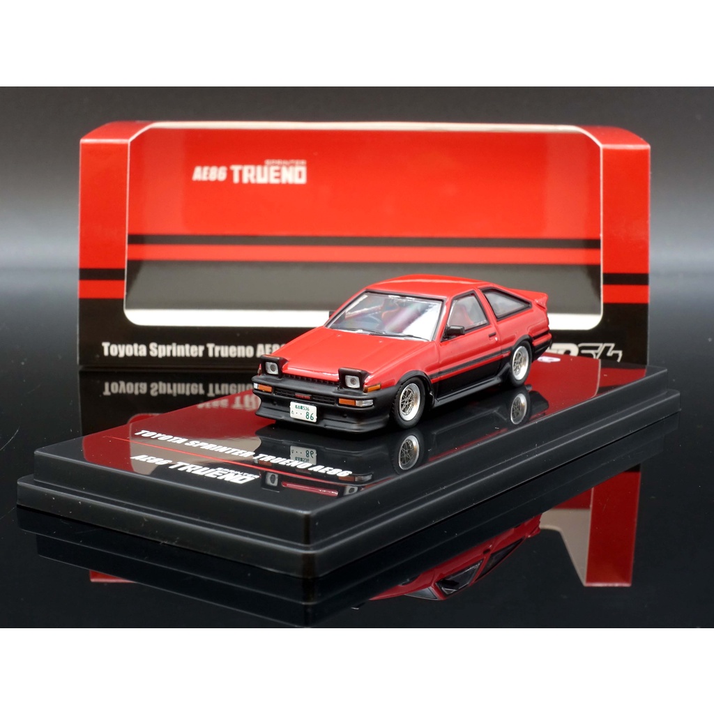 INNO64 1/64 TOYOTA SPRINTER TRUENO AE86 Red MASH | 蝦皮購物
