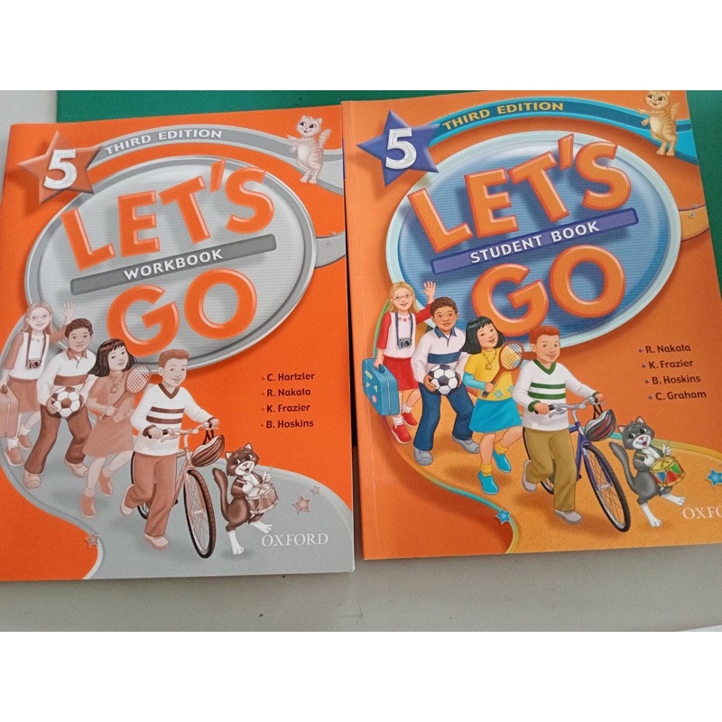 Let's Go 5 Student Book & Workbook (Let's Go Third Edition) | 蝦皮購物