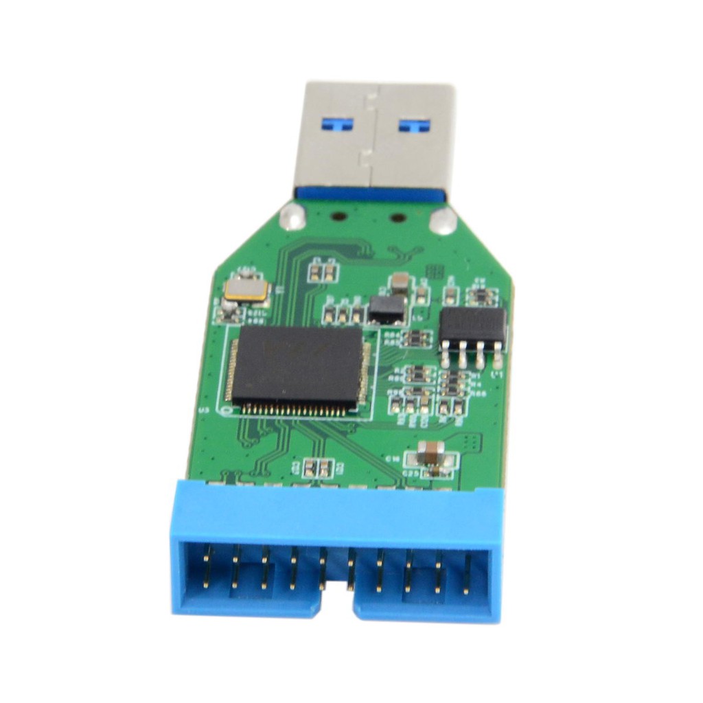 U3-024 USB3.0公轉20pin(19針) USB19針轉接頭 機殼前置USB轉接頭 USB3.0 20p接頭 | 蝦皮購物