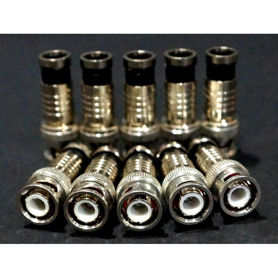 【夜野3C】監控 5C BNC擠壓頭 BNC接頭 BNC壓接 擠壓鉗 監視器 監控線材 監控接頭 | 蝦皮購物