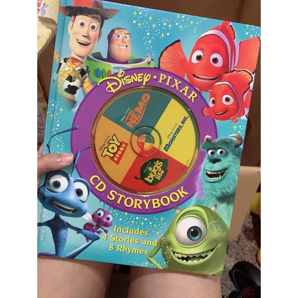 Disney PIXAR CD Storybook | 蝦皮購物