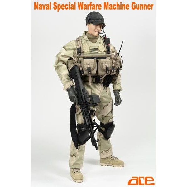 【ACE 】海軍特戰機槍兵 Naval Special Warfare Machine Gunner 兵人 | 蝦皮購物