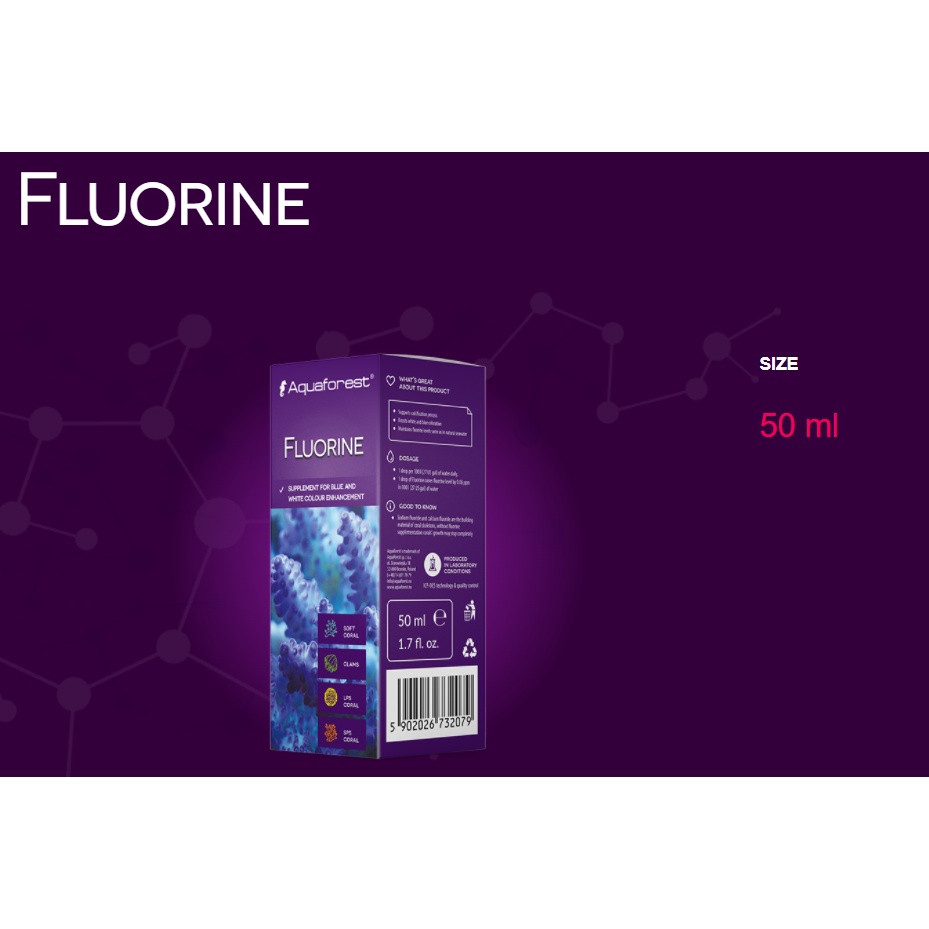 [魚樂福水族] Aquaforest AF Fluorine 濃縮氟離子添加劑 | 蝦皮購物
