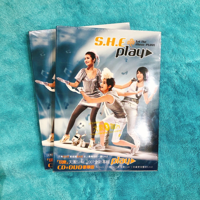 全新未拆 大眾唱片預購購入 正版公司貨 S.H.E PLAY 專輯 CD+DVD 豪華版 | 蝦皮購物