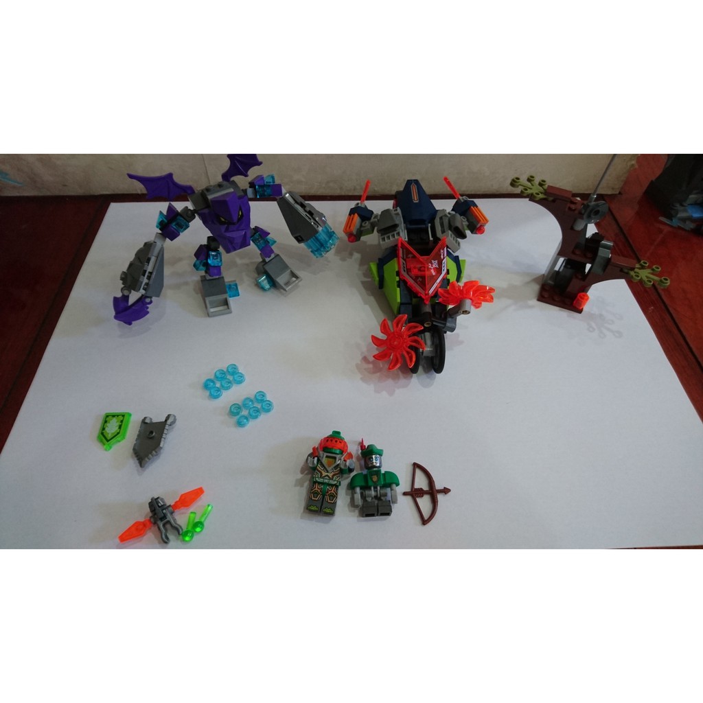 LEGO 樂高積木 未來騎士 Nexo Knights 70358 阿隆的巨石粉碎戰鬥車 | 蝦皮購物