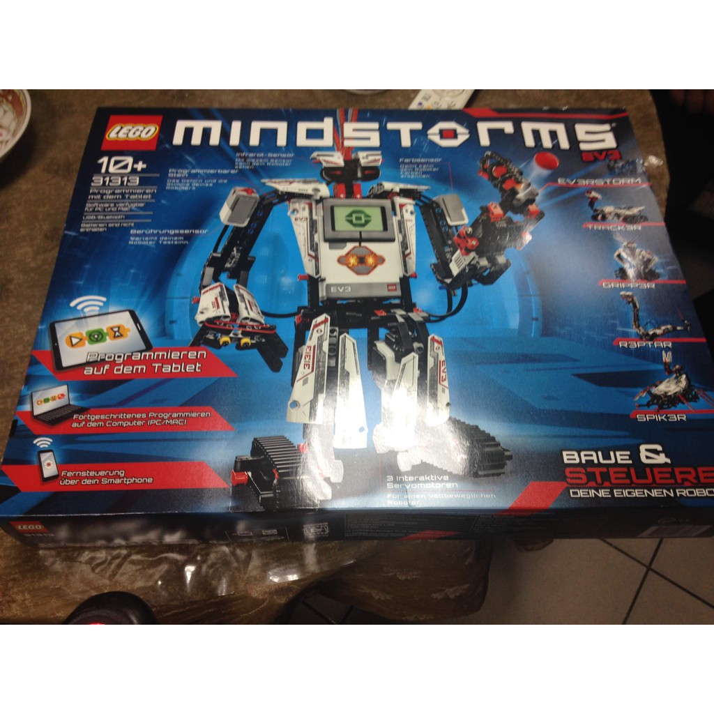 現貨 全新未拆 LEGO MINDSTORMS EV3 31313 Robot Kit 樂高 機器人 | 蝦皮購物