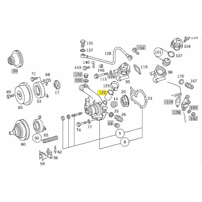 W124水幫浦的價格推薦 - 2024年10月| 比價比個夠BigGo