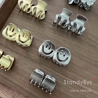 【S潮搭】可愛笑臉~滿滿正能量笑臉小髮夾J0256小抓夾劉海夾 | 蝦皮購物