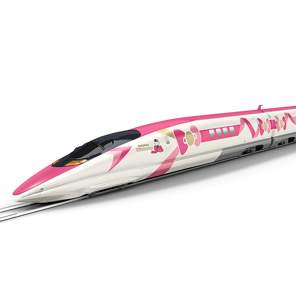 Tomytec Jr 500 7000系山陽新幹線 Hello Kitty新幹線 Set Tq98662 蝦皮購物