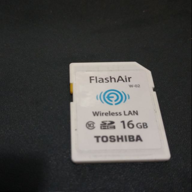 Wi-Fi TOSHIBA FlashAir 16GB 東芝 W-03