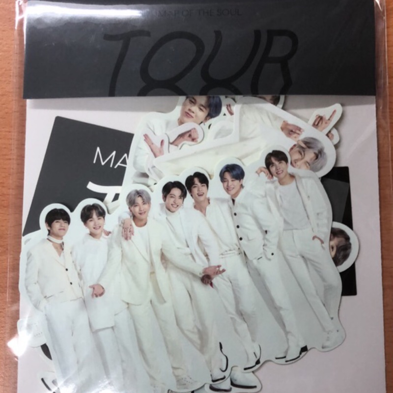 BTS Map of The Soul Tour貼紙組 | 蝦皮購物