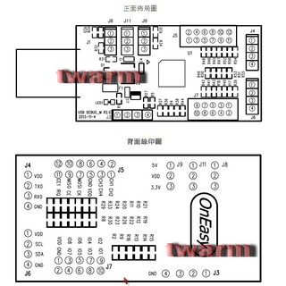 USB 轉 UART、I2C、SPI 模組 (帶4路ADC,4路PWM,8數字IO及nRF2401測試軟件) | 蝦皮購物